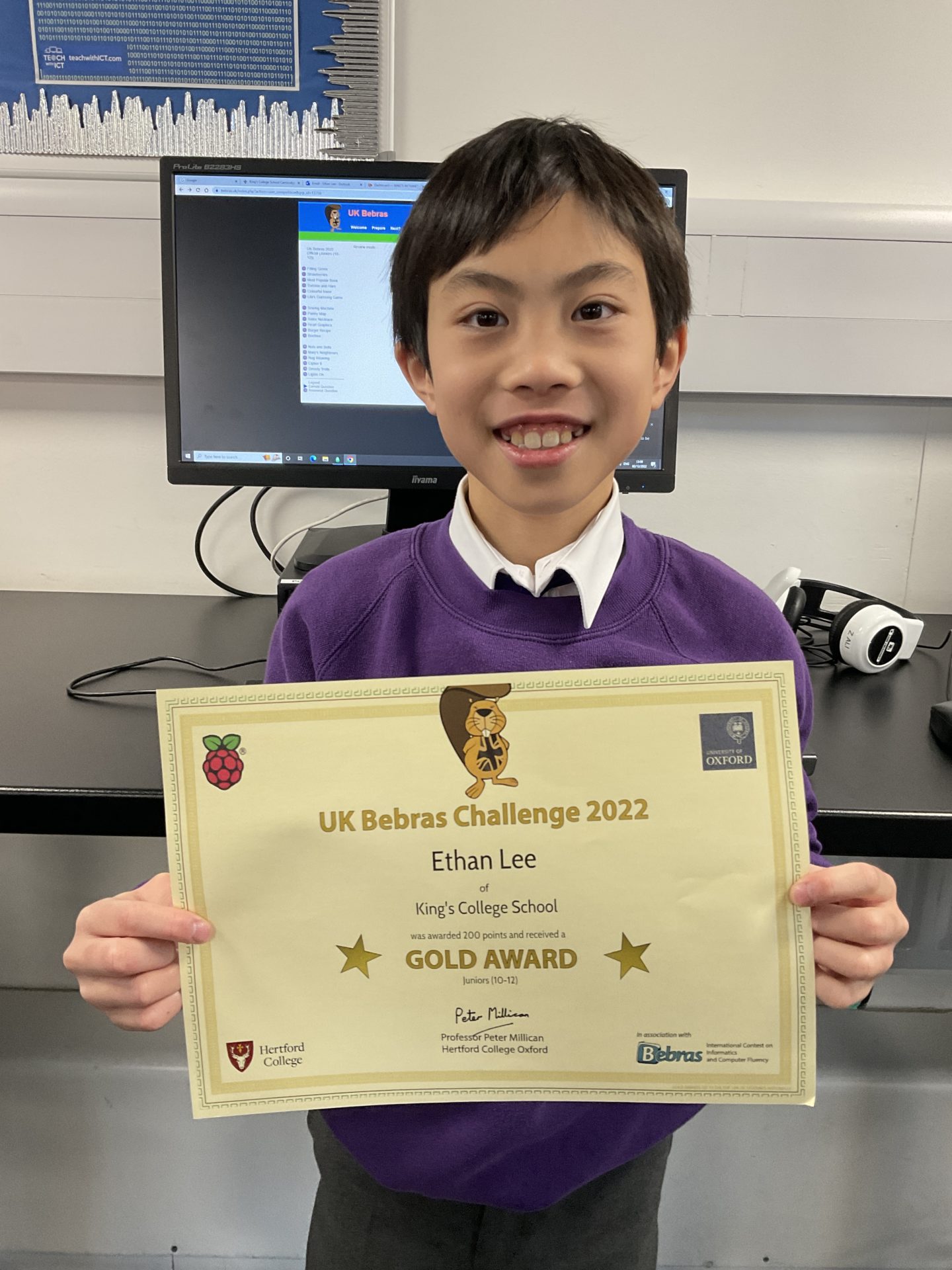 Bebras Computational Thinking Challenge Results - King's College School ... Bebras Computational Thinking Challenge Results - King's College School ...