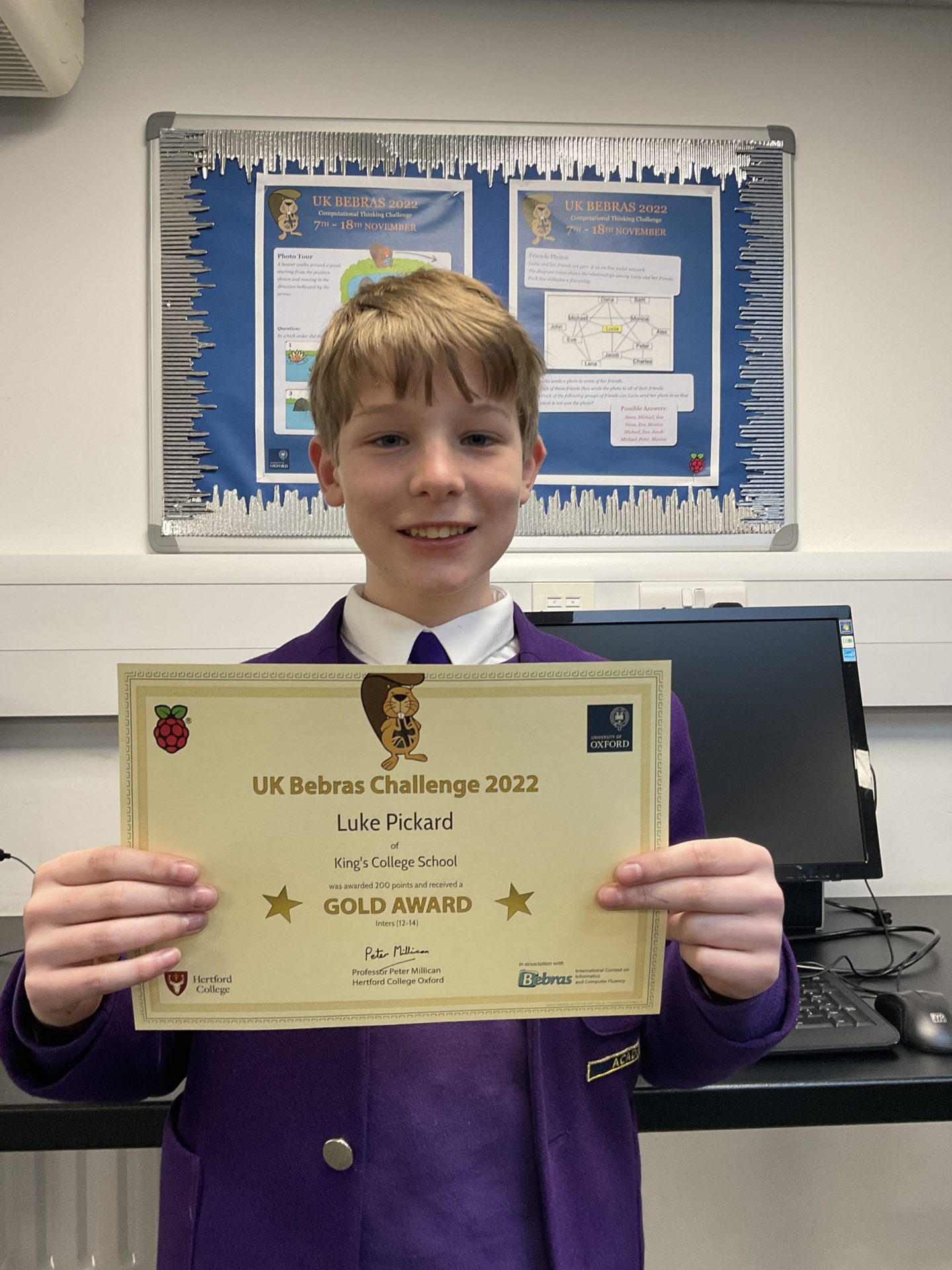 Bebras Computational Thinking Challenge Results - King's College School ... Bebras Computational Thinking Challenge Results - King's College School ...